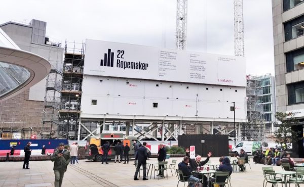 22 Ropemaker, London - Embrace Building Wraps